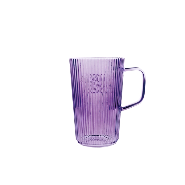 플리츠 글라스 머그 540ML (퍼플) | COFFEE BEAN KOREA